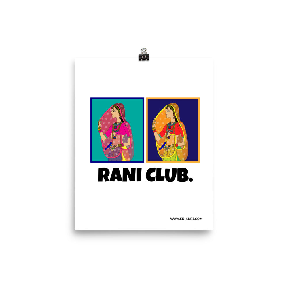 RANI CLUB - Poster – EK KURI